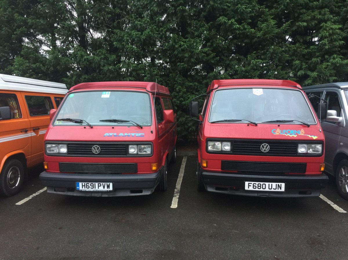 Horsham VW meet up – little red van makes friends! – Red Van Travels